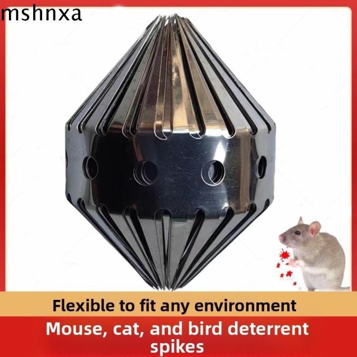MSHNXA Flexible Stainless Steel Bird Spikes Bendable 0.5/1m Squirrel ...
