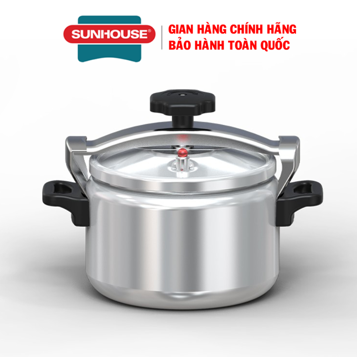 Nồi áp suất Sunhouse SHG9900-04, SHG9900-05, SHG9900-06, Dung tích 4L, 5L, 6L, Chất liệu nhôm ...