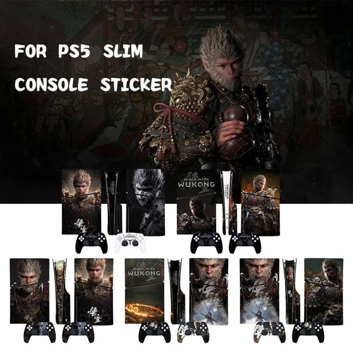 Black Myth Wukong For PS5 Slim Disc Skin Sticker Decal Cover For ...