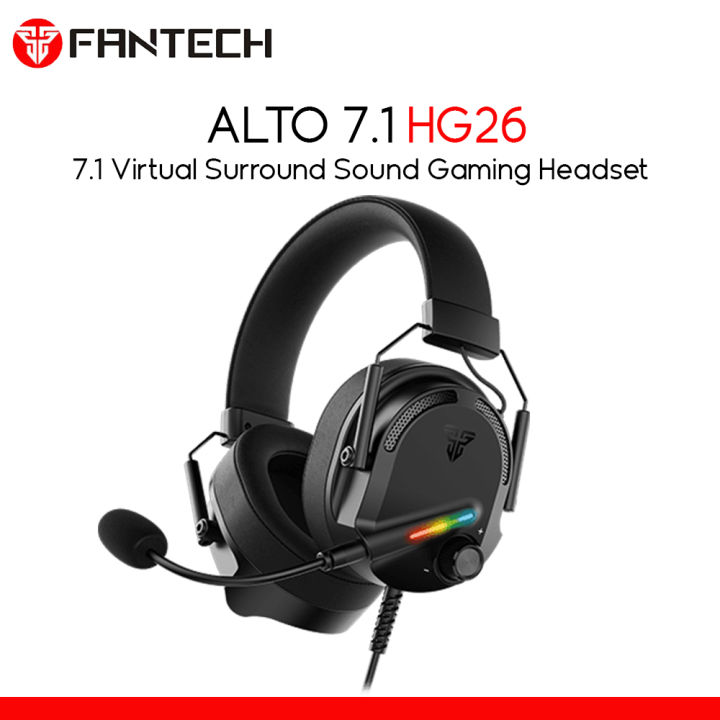 Fantech Gaming Headset Alto 7.1 HG26 RGB with 7.1 Virtual Surround ...