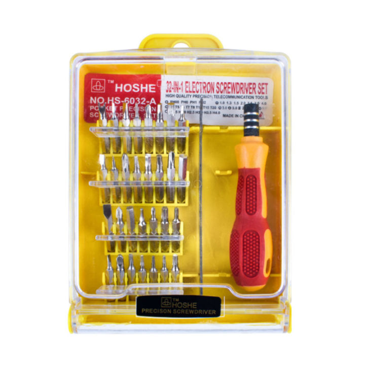 32 in 1 Multifunctional Precision Mini Electronic Screwdriver Bits Mini ...