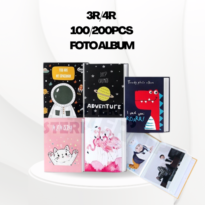 (100pcs/200pcs)4r Photo Album/ Pocket Photo Album/4R/6 inch Photo Album ...