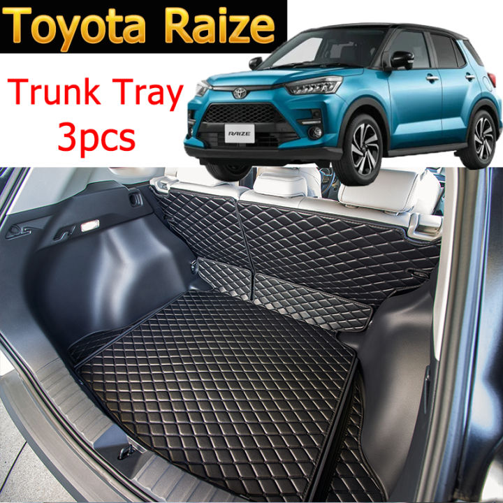 Toyota Raize 2022 to 2025 cargo tray Trunk Tray Liners Mat Deep dish ...