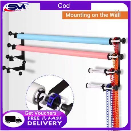 3/4/6 Axis Background Roller for Photography Studio Seamless Backdrop ...