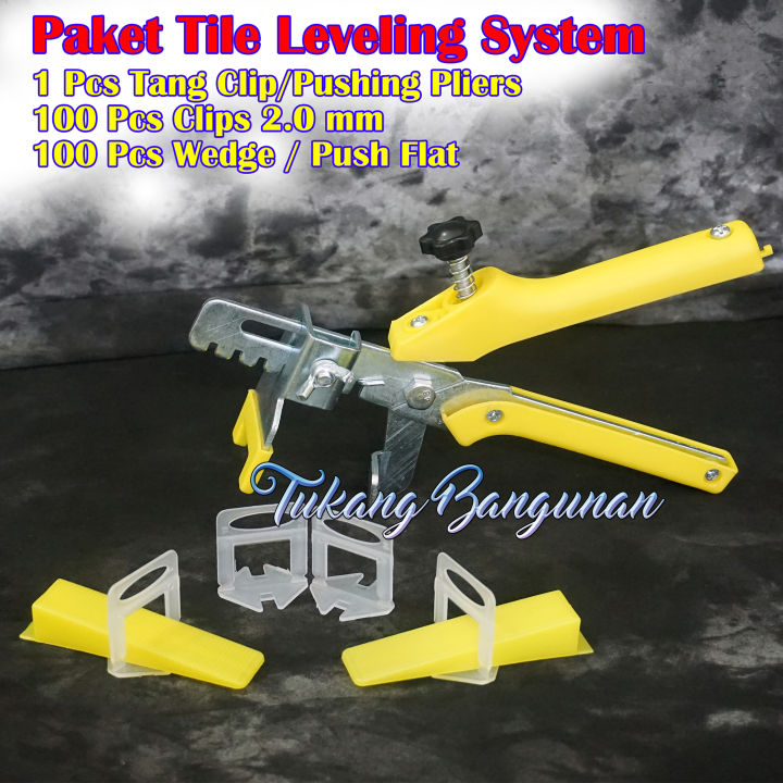 PAKET Tang Clip / Pushing Pliers - ALAT BANTU PEMASANG KERAMIK - Tile ...
