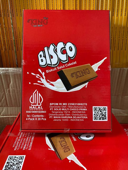 BISCO BISKUIT SALUT COKLAT KEMASAN DUS ISI 4 PACK | Lazada Indonesia