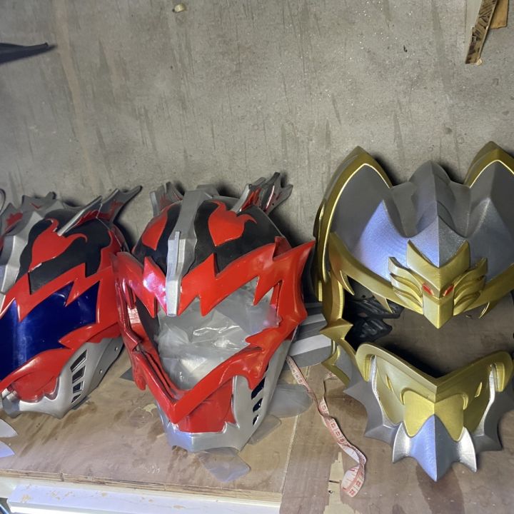 Cosplay Flame Dragon Armor Helmet Customizable/Customizable with Images ...
