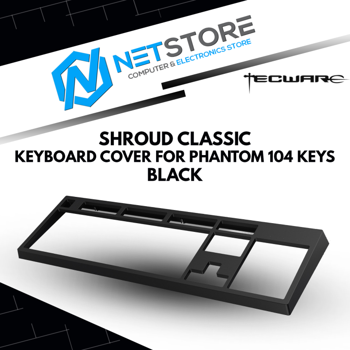 TECWARE SHROUD CLASSIC MAGNETIC KEYBOARD COVER FOR PHANTOM 104 KEYS ...