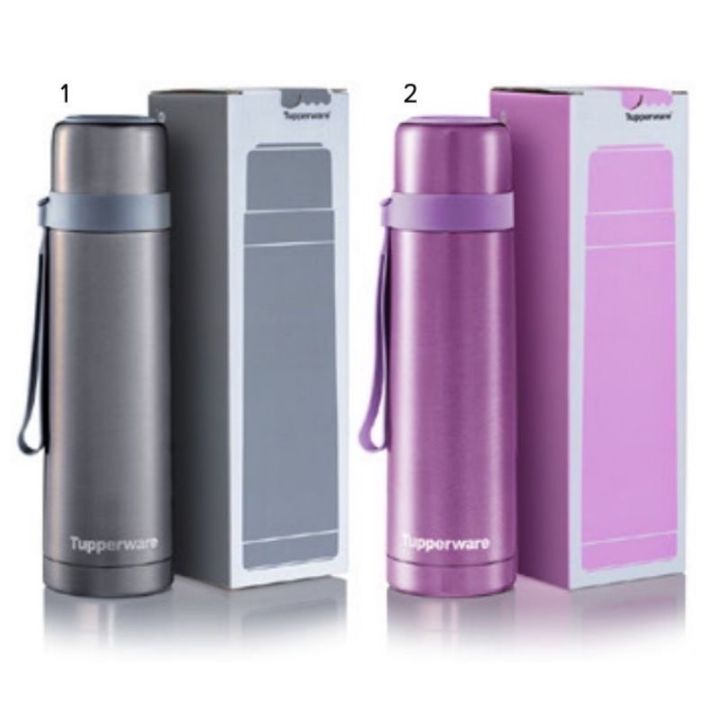 [[Ready Stock]] Tupperware Duo Tup Thermal Flask 500ml (1) | Lazada