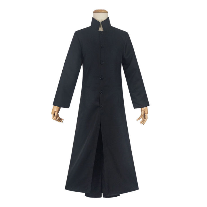 Sweet and Adorable Movie The Matrix COS Clothing Neo Trench Coat ...