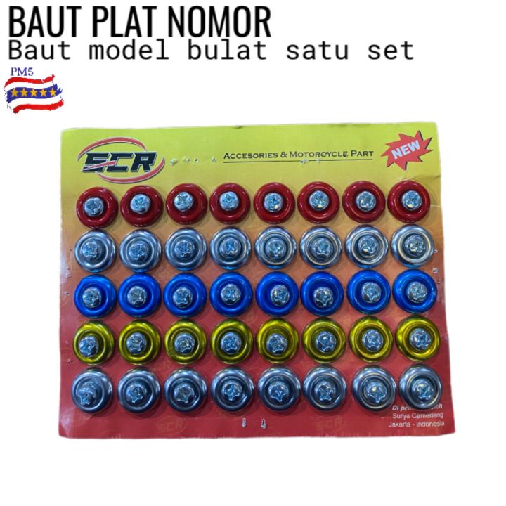 baut plat nomor buat variasi model bulat baut obeng plat nomor satu ...