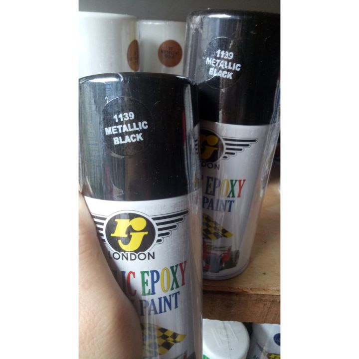 cat semprot pilok pilox rj 300cc metallic black 1139 300cc rj london ...