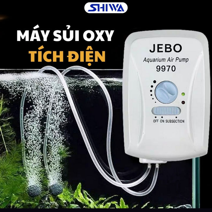 Máy Sủi Oxy Cho Cá / Máy Sủi Oxy Tích Điện CHÍNH HÃNG SOBO SB 368 / Máy ...