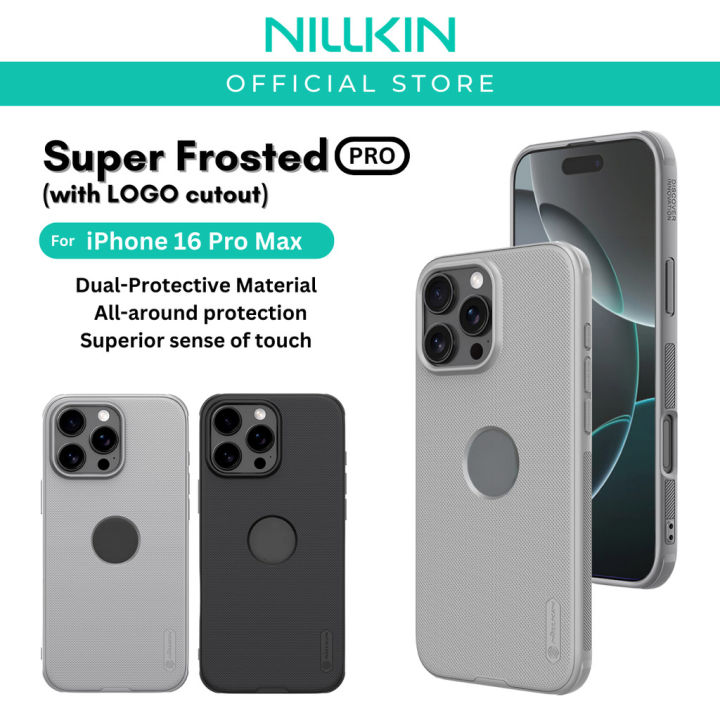 Nillkin Super Frosted Pro for iPhone 16 Pro Max/16 Pro/16/16 Plus with ...