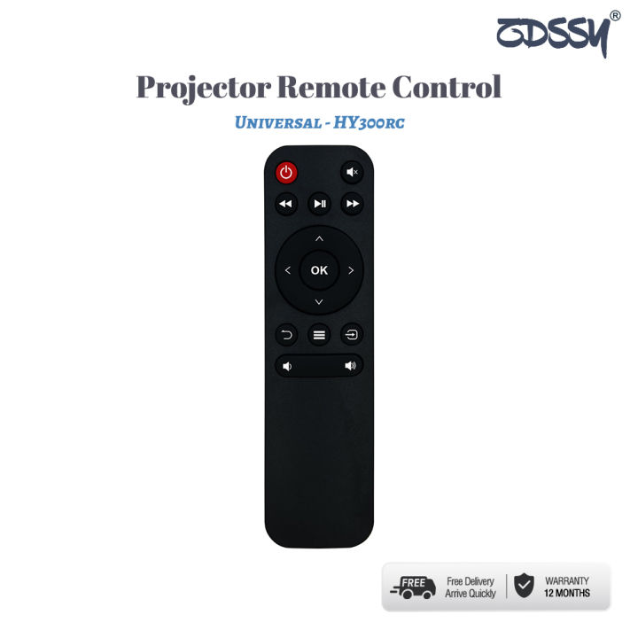 ZDSSY Global Verison Smart Remote Control For HY300 Projectors | Lazada PH