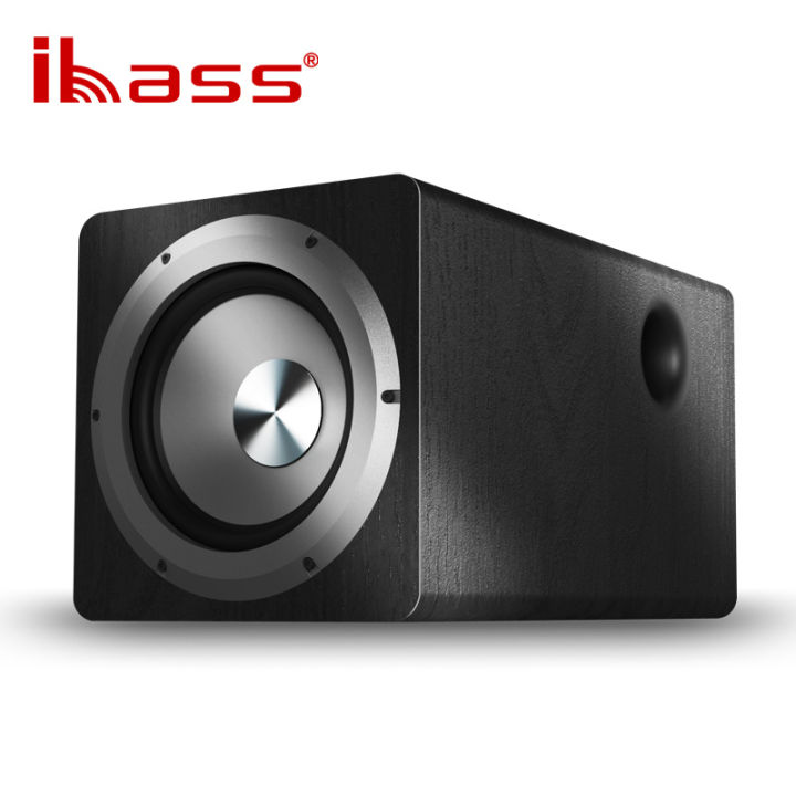 ibass 100W 6.5นิ้ว ตู้ลำโพงซับ Active Subwoofer ซับวูฟเฟอร์ สำหรับ โฮม ...