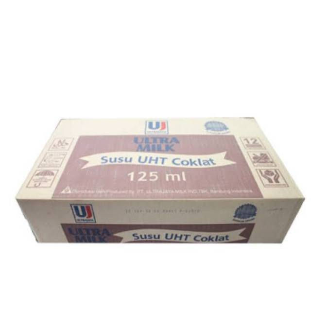 Susu Ultra Milk UHT 125 ml per Dus x 40 pcs | Lazada Indonesia