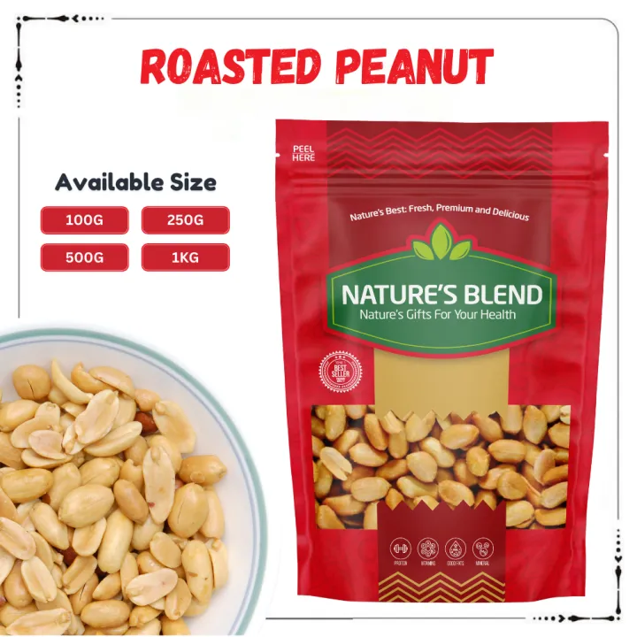 Roasted Peanuts | Crunchy & Premium Quality Snack | 100g - 1kg | Lazada PH