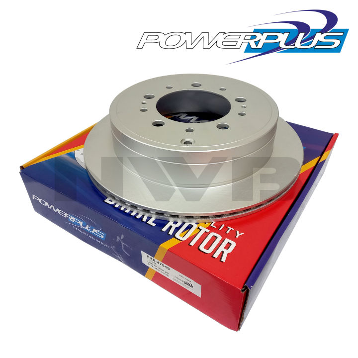 Powerplus Brake Disc Rotor Rear for Toyota Land Cruiser 200, Lexus ...