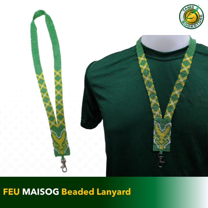 FEU Maisog Beaded Lanyard | Lazada PH