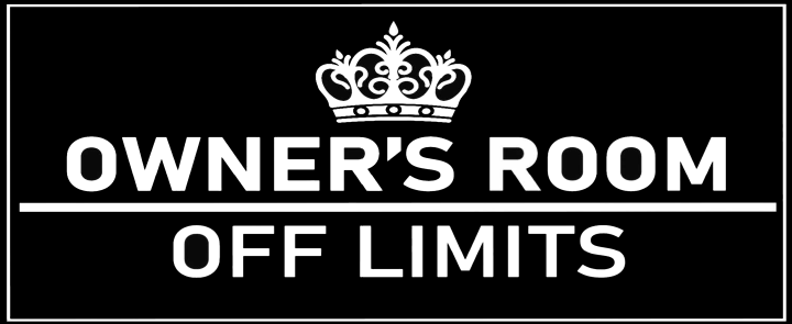 Owner's Room - Off Limits - Custom Signage - PVC | Lazada PH