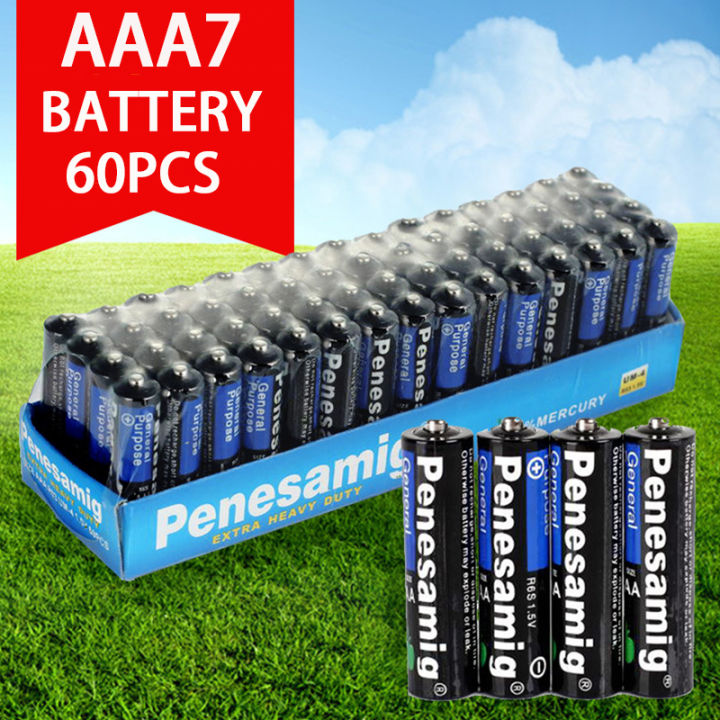 60PCS AA/AAA Extra Heavy Duty Battery 100% Orignal AA AAA Family Combo ...