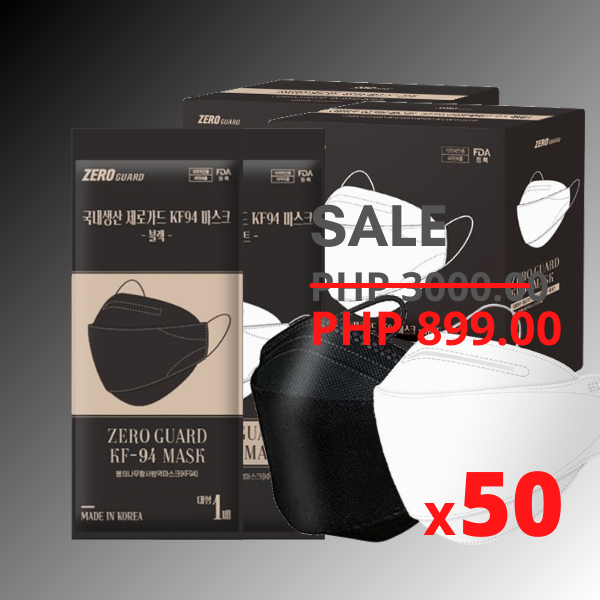 ZEROGUARD KF94 Face Mask FDA Certified Disinfection 3D Mask Made in Korea X50 | Lazada PH