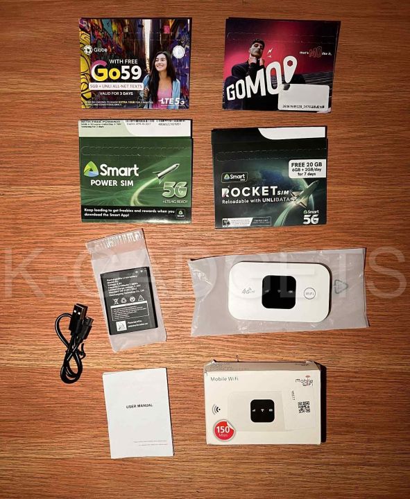 4G LTE MIFI POCKET WIFI - OPENLINE, PORTABLE, SMART, TNT, ROCKET SIM ...