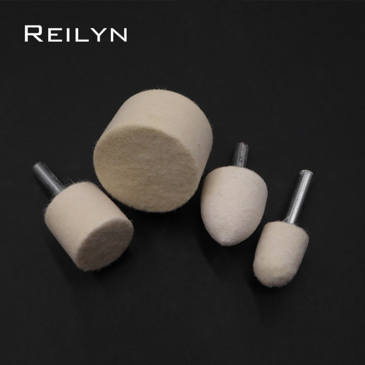 Wool Polishing Bits Wool Fiber Mops Polishing Roller stainless steel ...