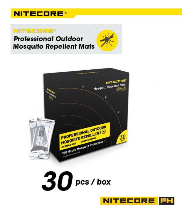 Nitecore MRM10 Mosquito Repellent Mat (30pcs) | Lazada PH