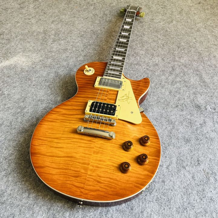 Gibson Les Paul Standard Electric Guitars Tiger Burst Professional ...