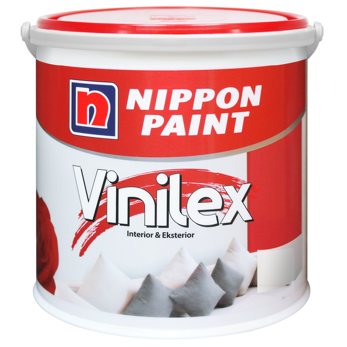 Vinilex Bunga Vinilex Kembang Cat Tembok 5KG - 300 WHITE / PUTIH - Nippon Paint Ready Mix ...