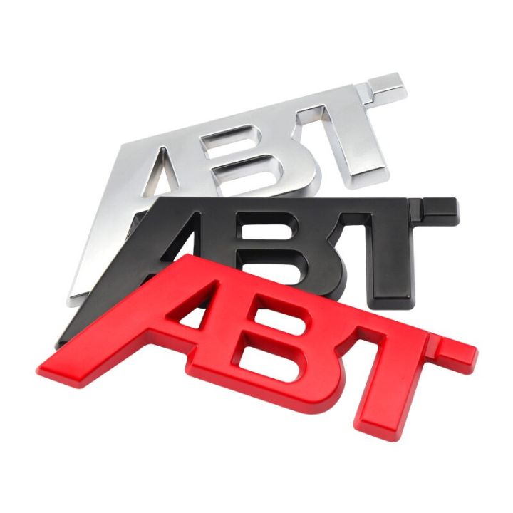 Hot Car Sticker ABT Emblem Badge Front Grille Decals for Audi A3 A4 A5 ...
