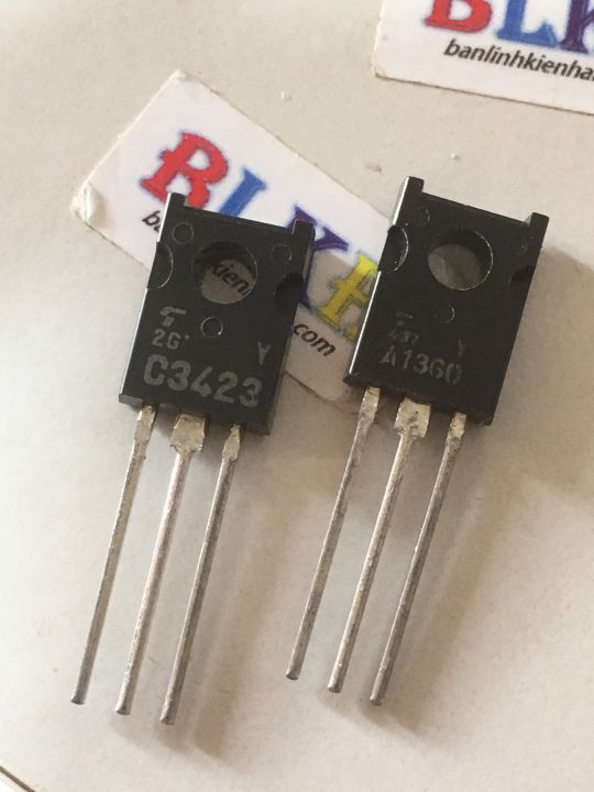 CẶP transistor 2SA1360 2SC3423 2SC3423 A1360 1360 C3423 3423 TO-126 ...