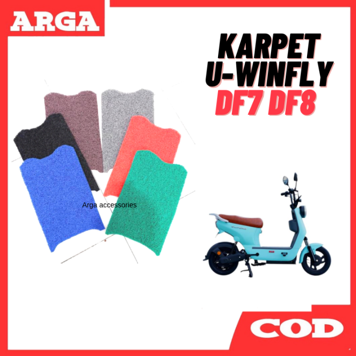 Karpet Sepeda Motor Listrik Uwinfly DF7 DF8 | Lazada Indonesia
