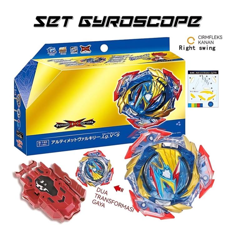 B-193 Gasing Beyblade Mainan Lengkap Sparking Set Valkyrie Ultimate ...