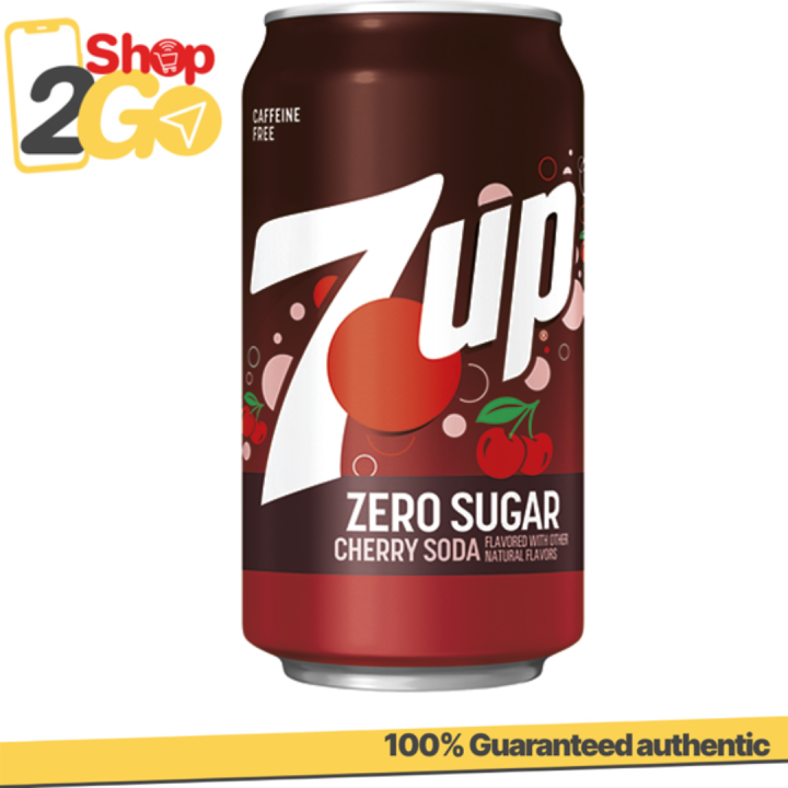 7UP Cherry Zero Sugar Soda, 12 fl. oz. Cans | Lazada PH