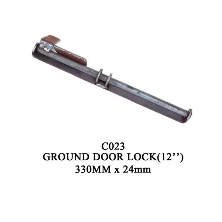 GROUND DOOR LOCK 12 INCH / GATE LOCK / GATE FLOOR LATCH / KUNCI PAGAR ...