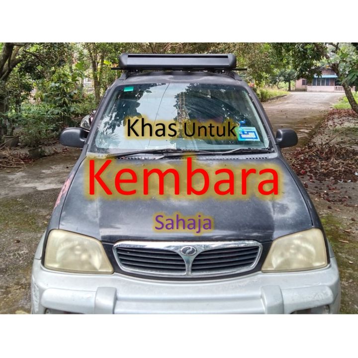Perodua Kembara Roof Rack With Cross Bar RailingCross Bar Railling Dan ...