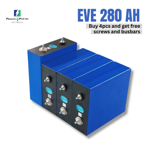 EVE 280ah 3.2V Lifepo4 Battery Large Capacity Rechargeable Battery Prismatic for Solar. Energy ...