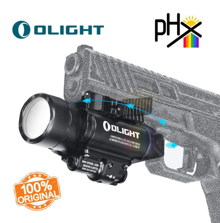 Olight Baldr IR Tactical Light - 1350 lumens - Rail Mounted Light ...