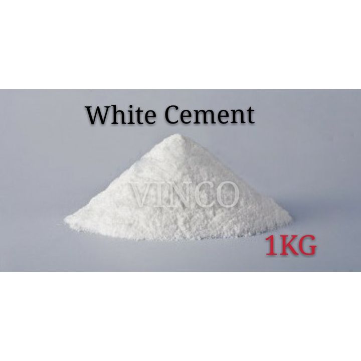 1KG White Cement / Simen Putih for Tiles Filler Grout Jubin | Lazada