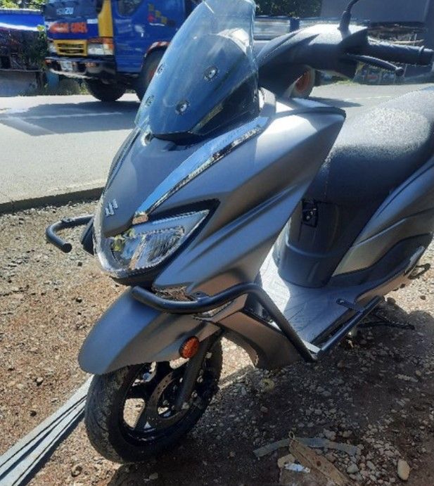 SUZUKI BURGMAN STREET 125 / EX - Half Crash Guard HEAVY DUTY | Lazada PH