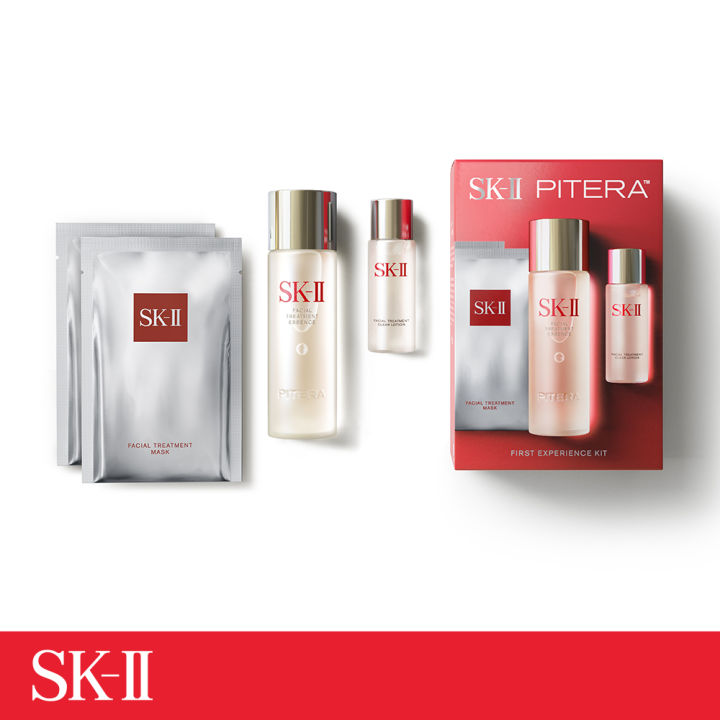 SK-II PITERA™ First Experience Kit - Facial Treatment Essence, Toner & Mask Skincare Set | Lazada