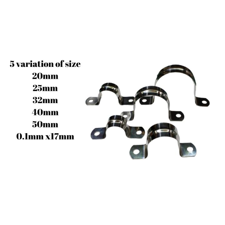 U Shaped Saddle Clamp Clip / Stainless Steel Tube Pipe Clips / U Clip ...