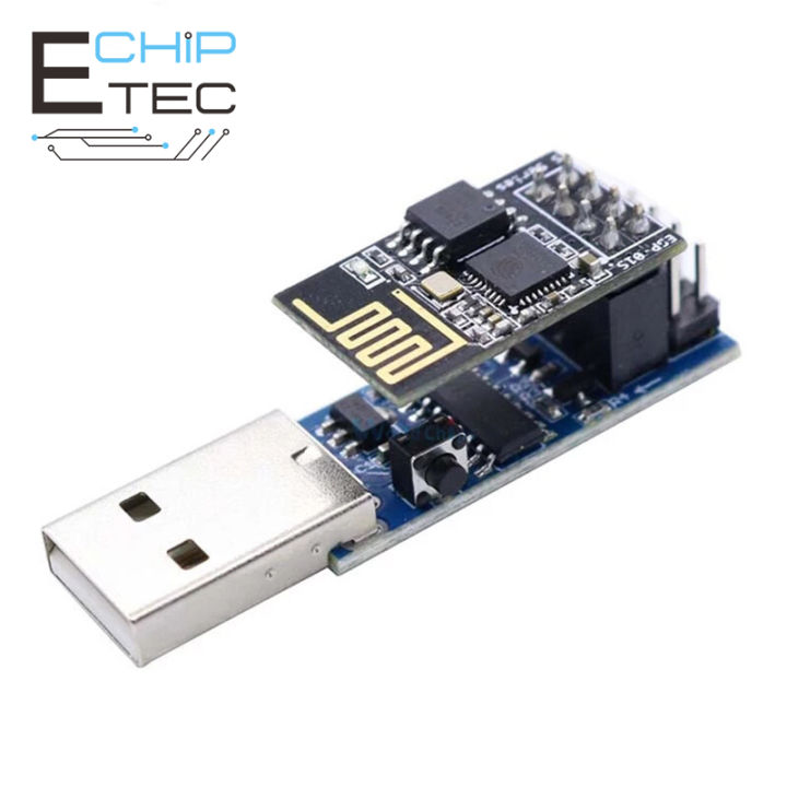 ESP01 Programmer Adapter UART CH340 USB to ESP8266 ESP-01 Wifi Wireless Module Communication ...