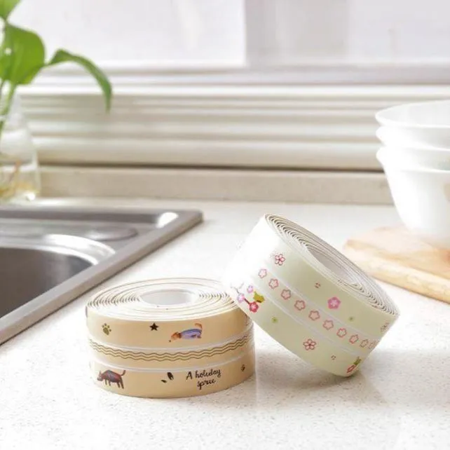 Waterproof welt of toilet edge, beautiful seam and mildewproof sticker ...