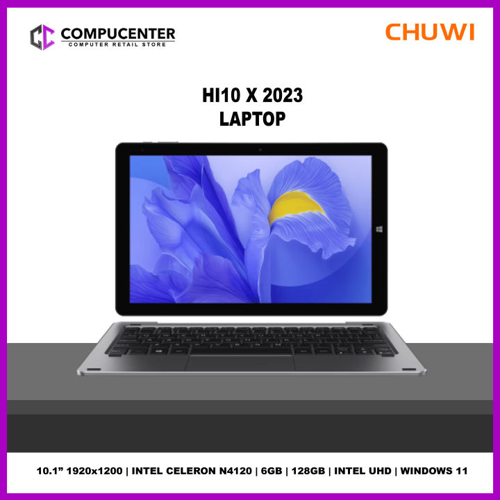 CHUWI HI10 X 2023 10.1 INCHES 1920x1200 | INTEL CELERON N4120 | 6GB | 128GB | INTEL UHD ...