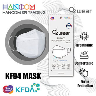 O2 wear KF94 mask 100% Made in Korea (same as N 95) | Lazada PH
