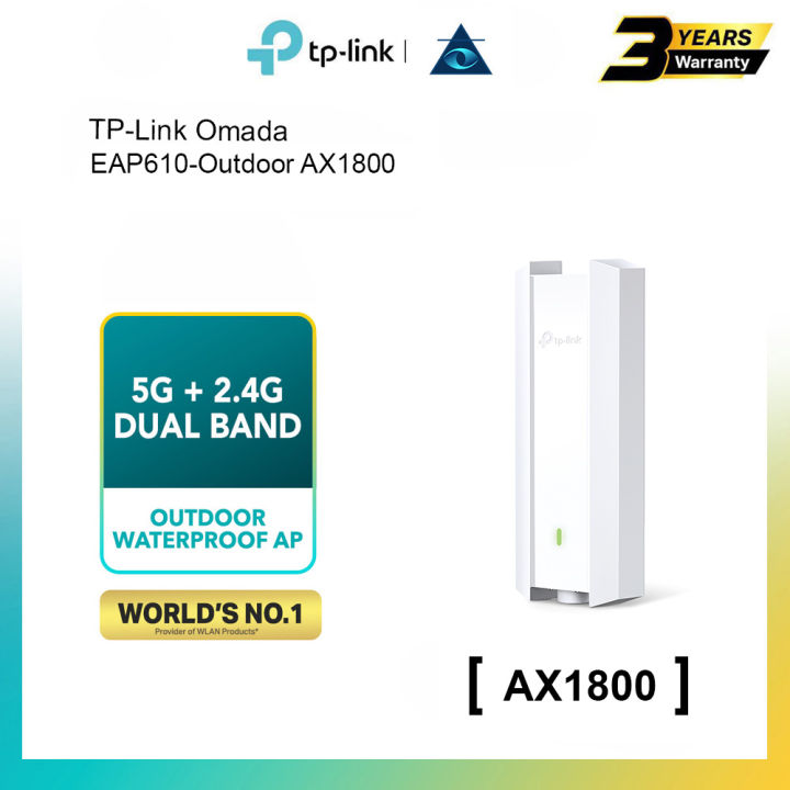 TP-Link Omada EAP610-Outdoor AX1800 WiFi 6 Wireless MU-MIMO Gigabit ...
